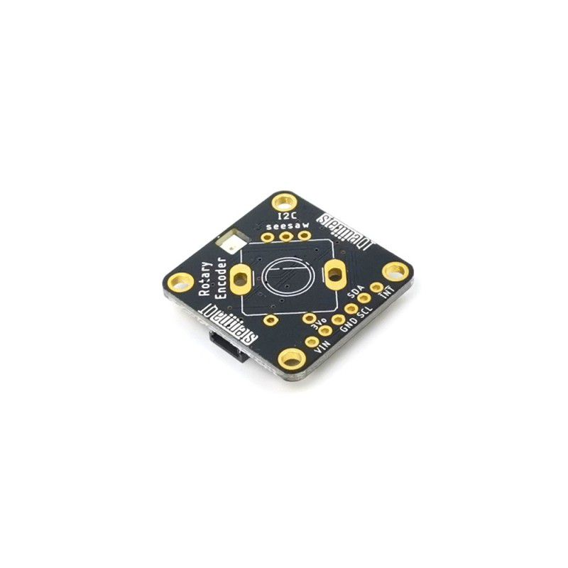 Adafruit I2c Qt Rotary Encoder With Neopixel Stemma Qt Qwiic